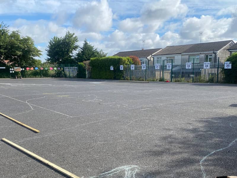 School Playground Transformed - HFCS Rathcoole - Sanctuary Schools ...