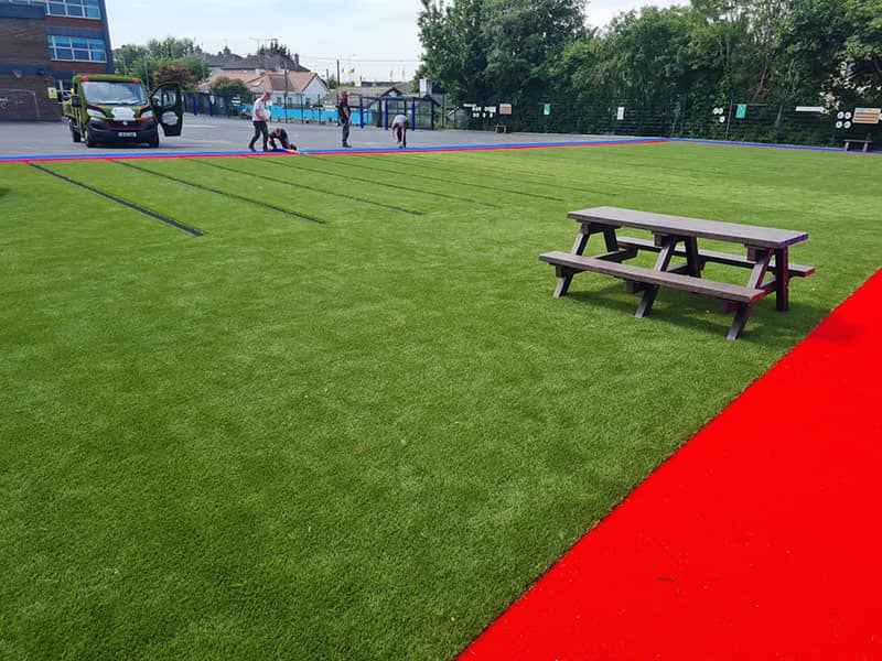 School Playground Transformed - HFCS Rathcoole - Sanctuary Schools ...